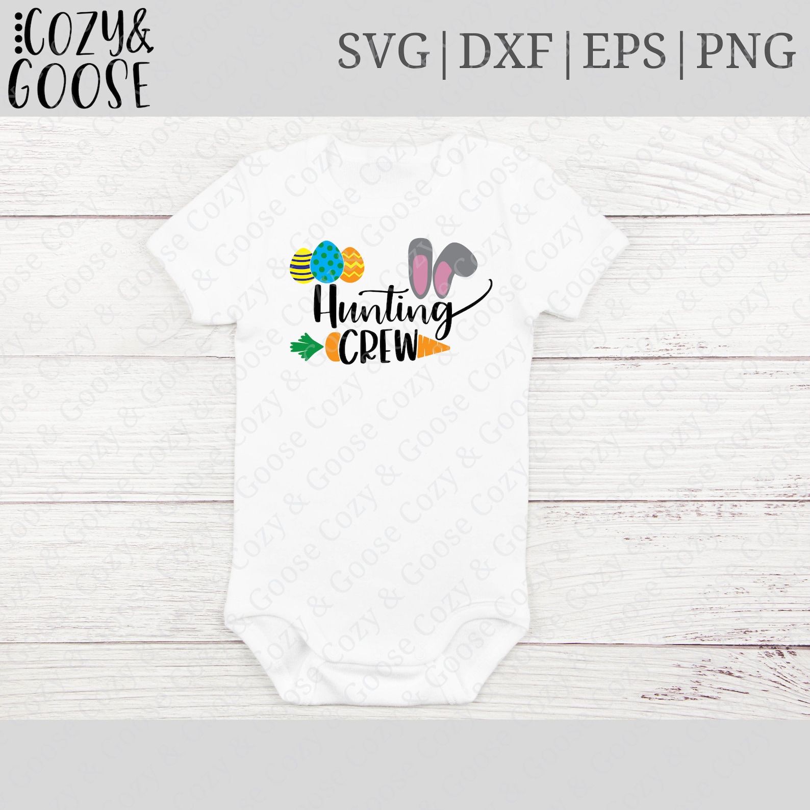 Easter Hunting Crew SVG Easter Bunny SVG Happy Easter Png Easter Eggs ...