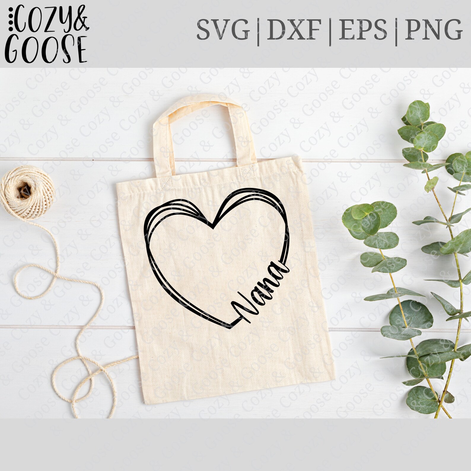 Nana Heart SVG - Nana SVG - Nana - Mother's Day Gift - Nana Life Svg ...