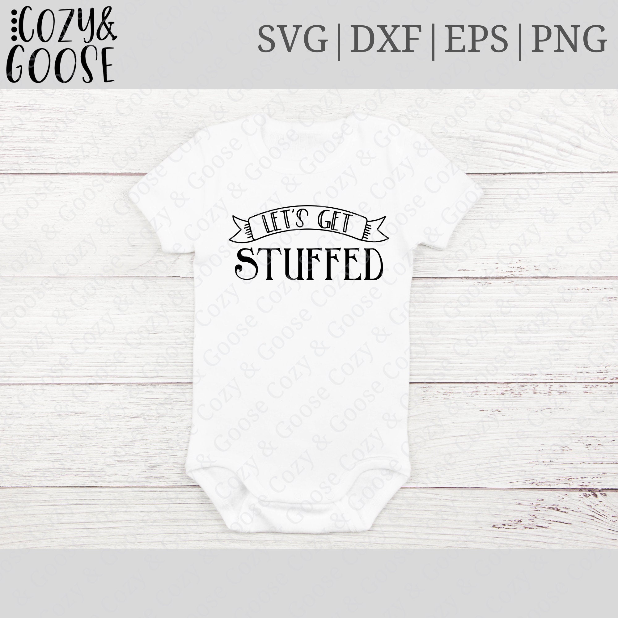 Let's Get Stuffed SVG Thanksgiving SVG Funny - Etsy