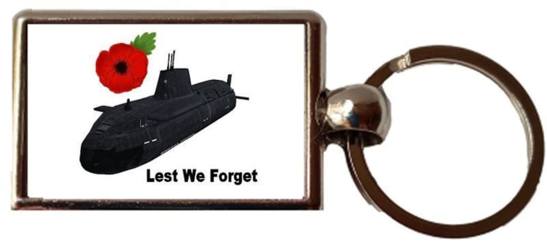 British Military Lest We Forget Planes Submarine Luxury Rectangle ...