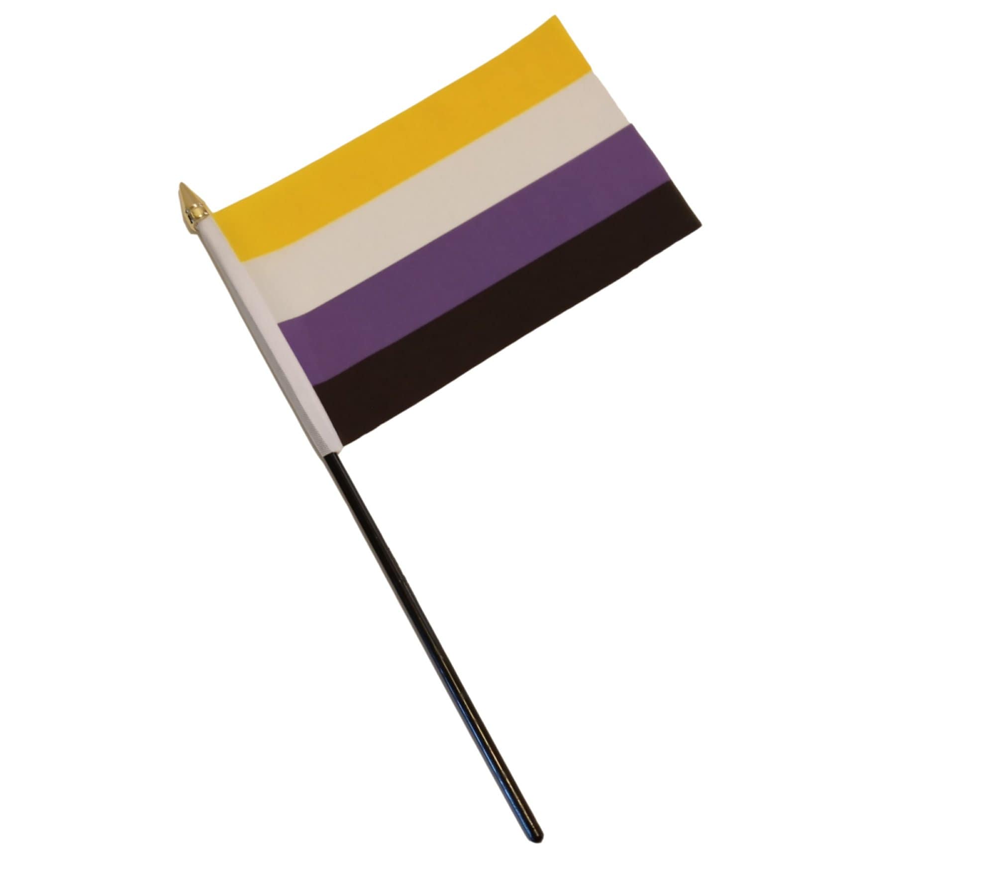 Non-binary Pride LGBTQ 6 X 4 Hand Waving Flag With - Etsy UK