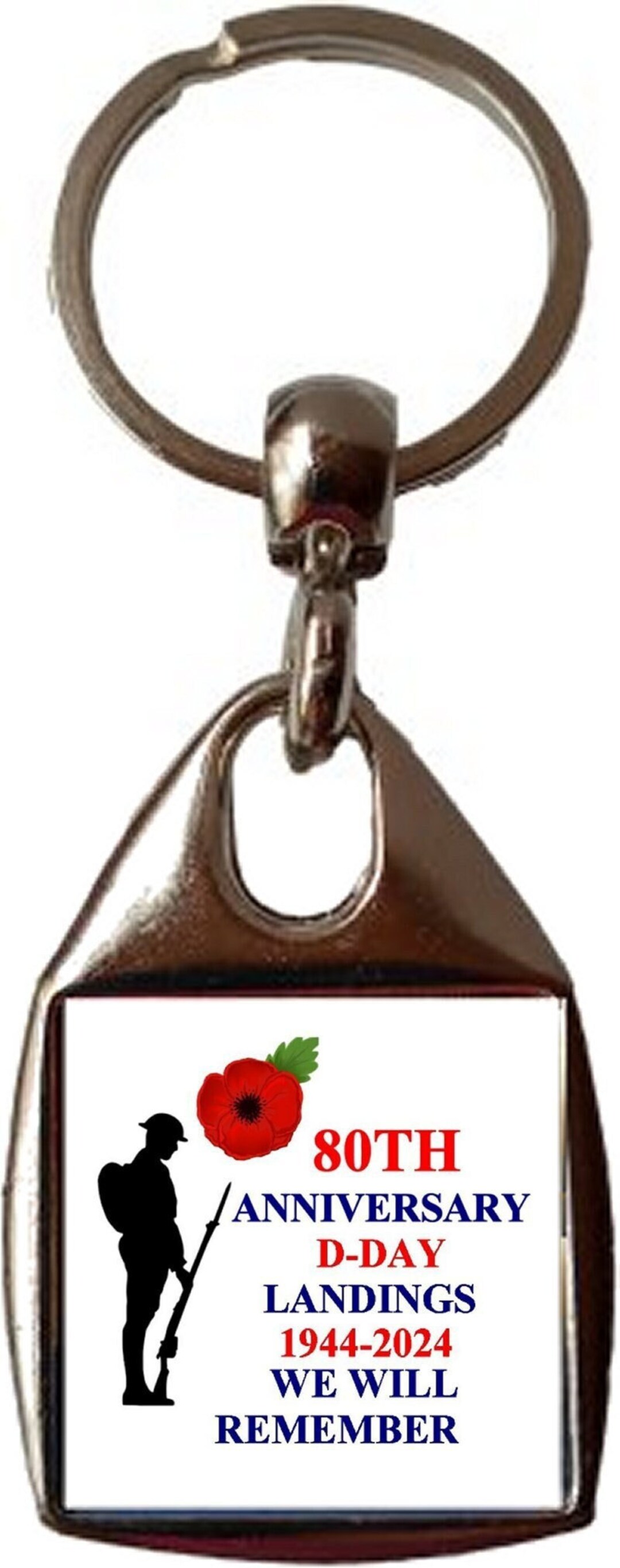 80th Anniversary D-DAY Normandy Military Luxury Double Sided Metal ...