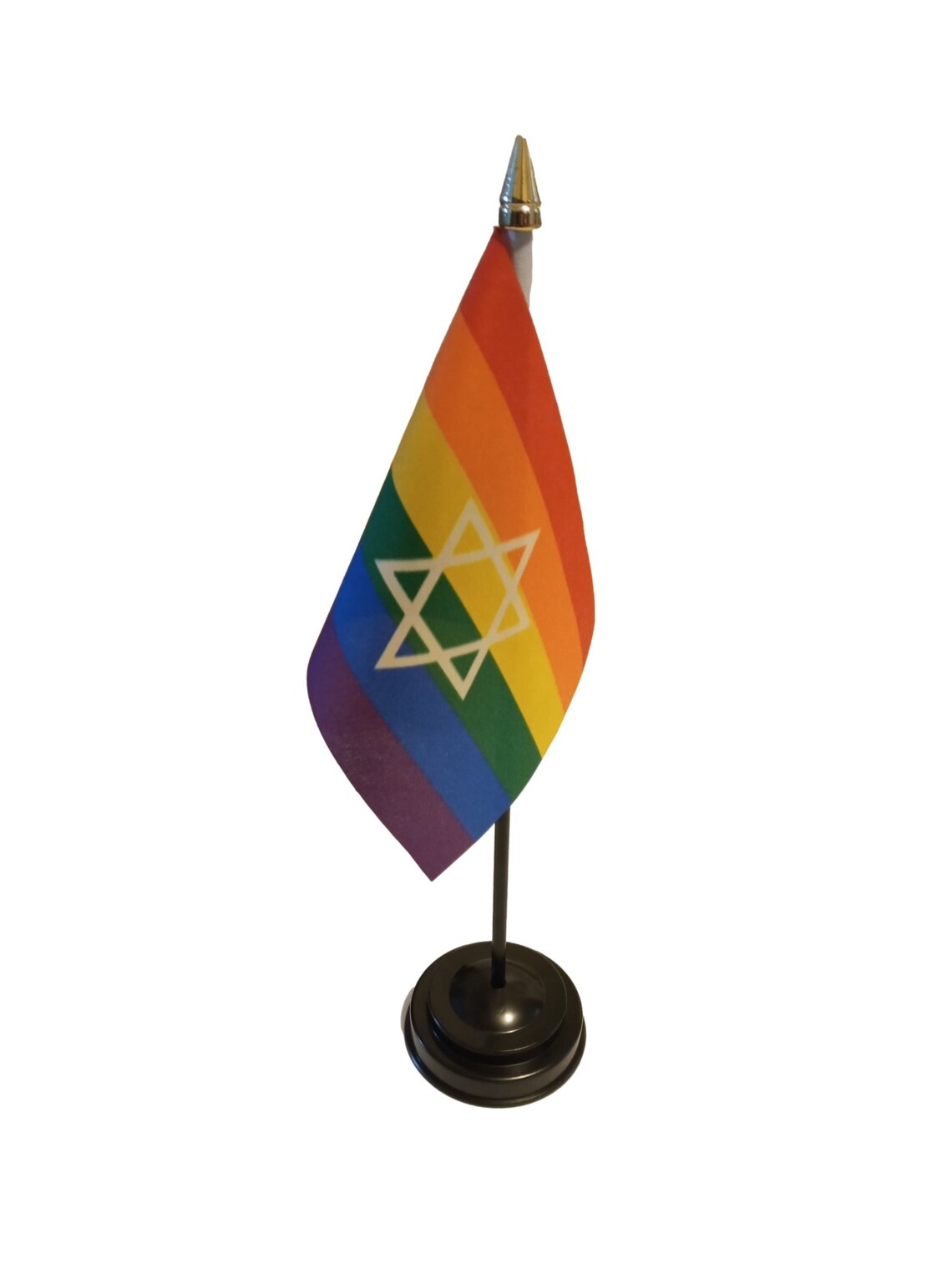 Star of David Rainbow Pride LGBTQ 6 X 4 Hand - Etsy