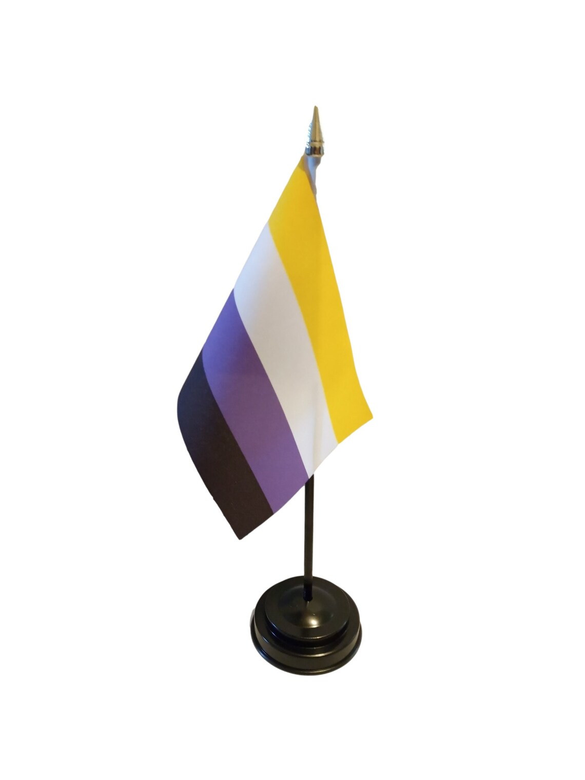 Non-binary Pride LGBTQ 6 X 4 Hand Waving Flag With - Etsy UK