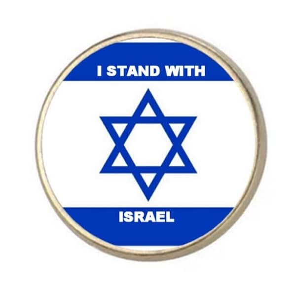 I Stand With Israel Pin - Etsy