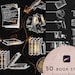 50 Procreate Book Stamp Brush, Book Stamps Procreate, Bookshelf, Novel ...