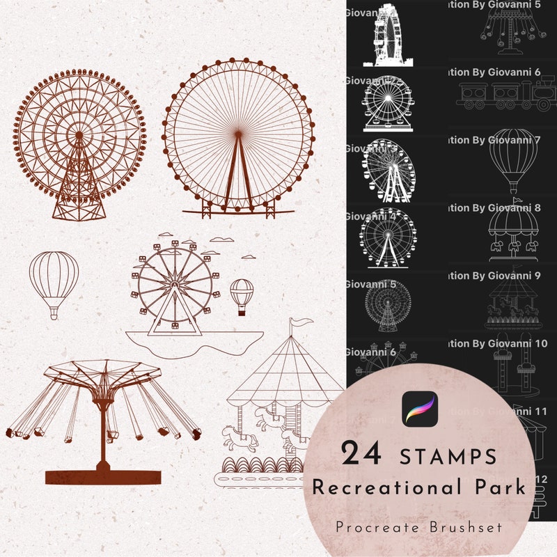 Amusement Park Svg - Etsy