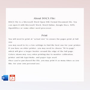 Printable Wedding Flower Order Form, Editable Wedding Floral ...