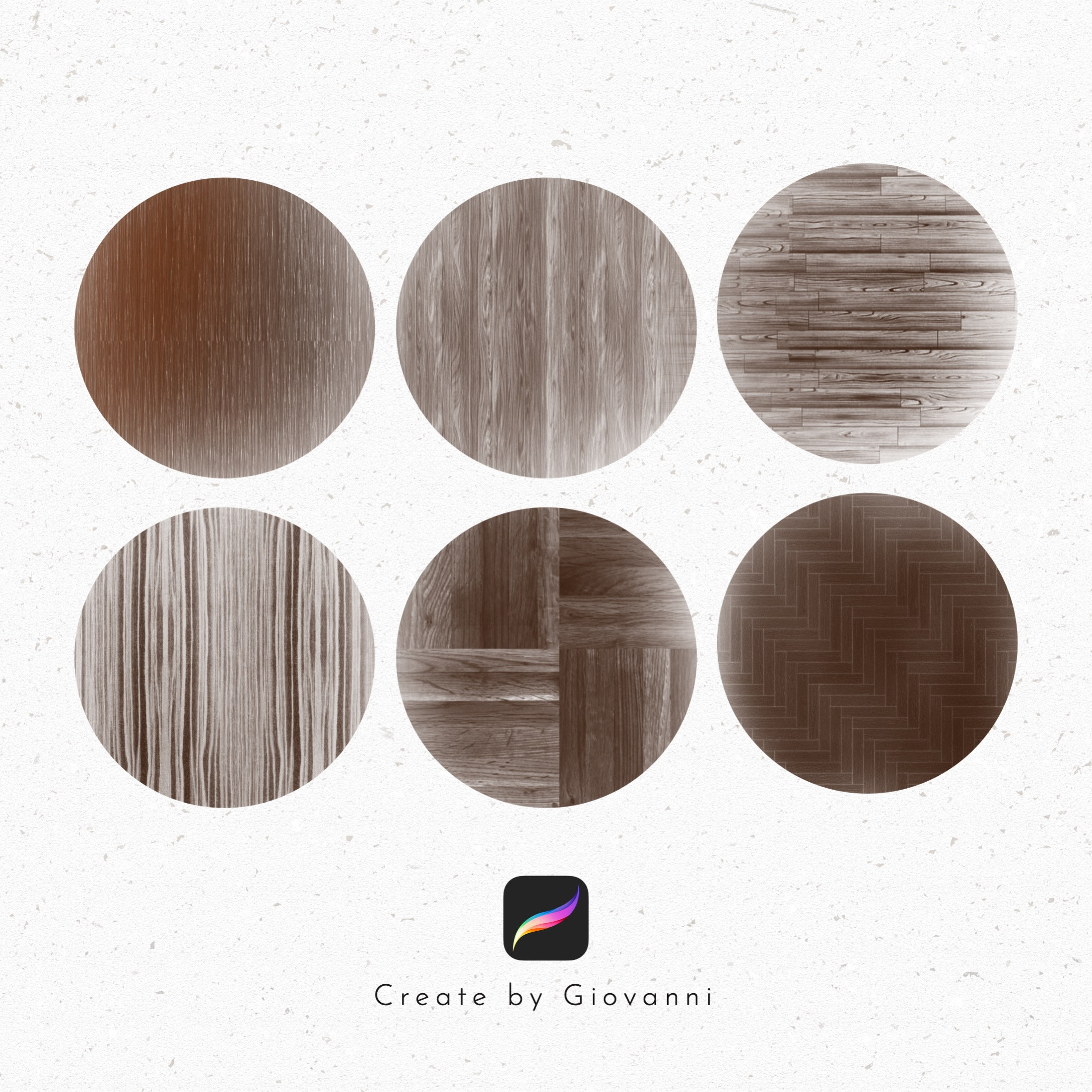 35 Procreate Wood Texture Seamless Brush Interior Design - Etsy