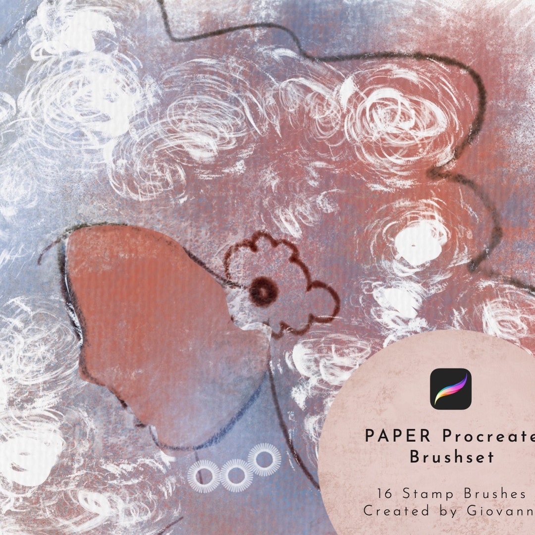 Watercolor/canvas Paper Texture Procreate Brushset Procreate - Etsy