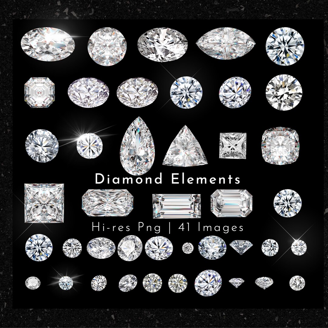 Luxury Diamond Clipart, PNG, Sparkleglitter Diamond,rhinestone,crystal ...