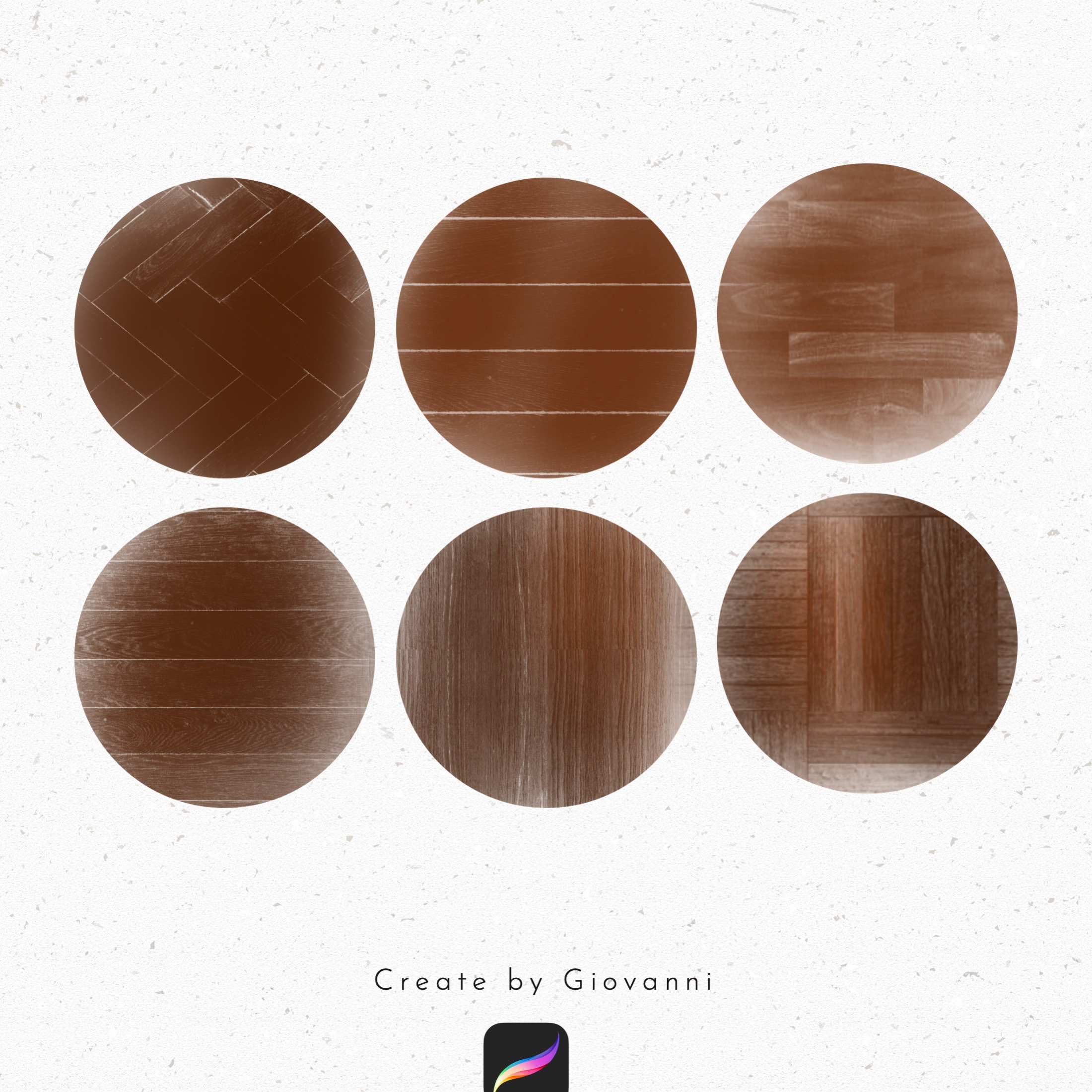 35 Procreate Wood Texture Seamless Brush Interior Design - Etsy