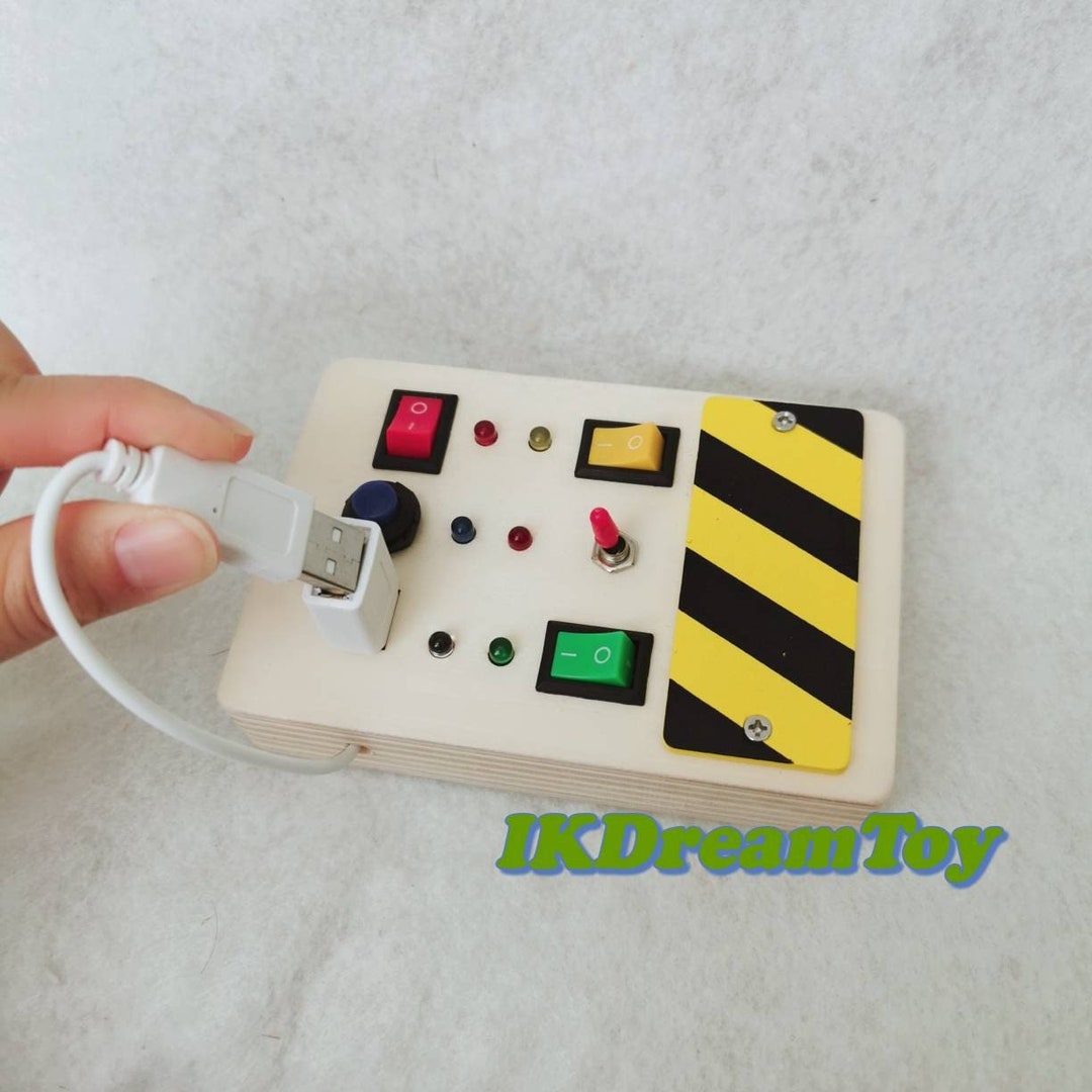 Light Sensory Board Switch Box Socket Jack Slot LED With Colored ...