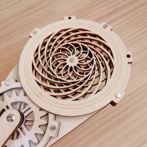 Wooden Gears With Handle for Busy Board Details/gear DIY Busy Board ...