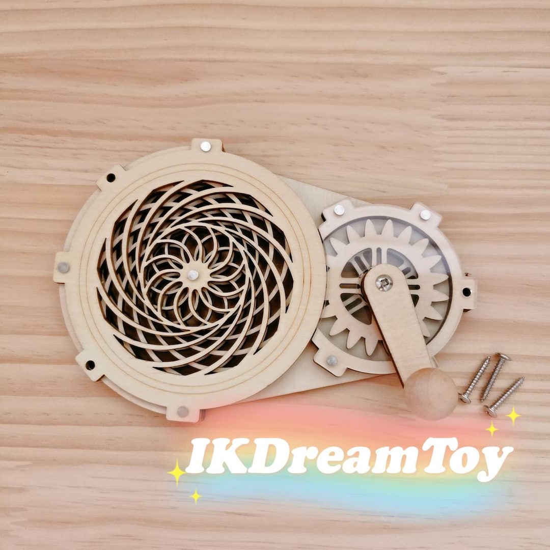 Wooden Gears With Handle for Busy Board Details/gear DIY Busy Board ...