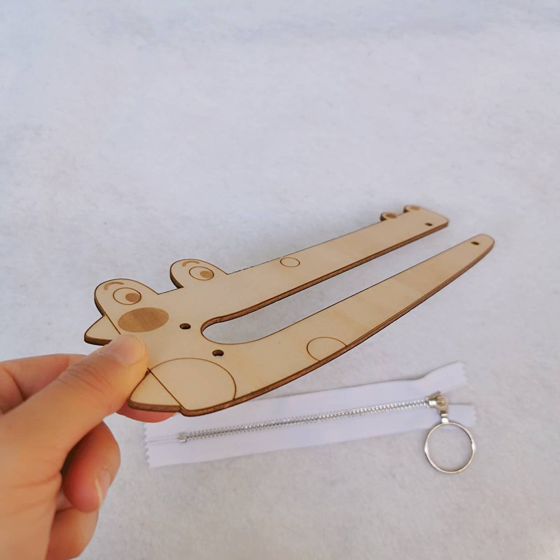 Alligator Zipper for Busy Board/toddler/diy Busy Board - Etsy