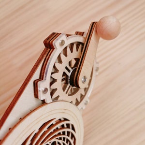 Wooden Gears With Handle for Busy Board Details/gear DIY Busy Board ...