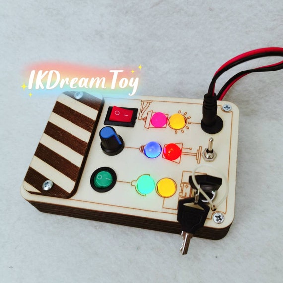 Light Sensory Board Switch Box Socket Jack Slot LED With - Etsy