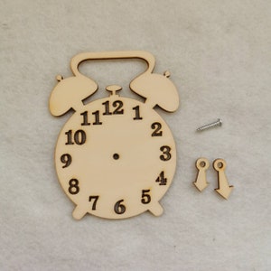 Wooden Сlock for Busy Board/busy Board Details/diy Busy Board Elements ...