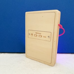 Light Sensory Board Switch Box LED With Colored Buttons Light Busy ...