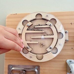 Spinning Wheel for Busy Board Details/spinning Montessori Activity Busy ...