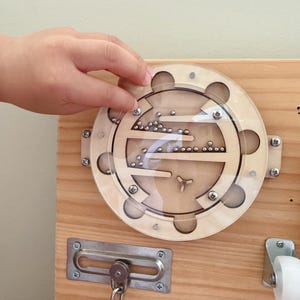 Spinning Wheel for Busy Board Details/spinning Montessori Activity Busy ...