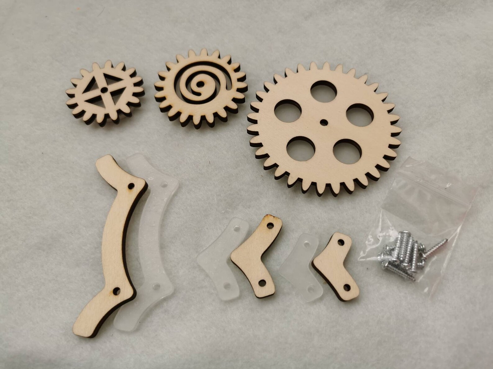 Wooden Gears for Busy Board Details/set of 3 Gears DIY Busy Board ...