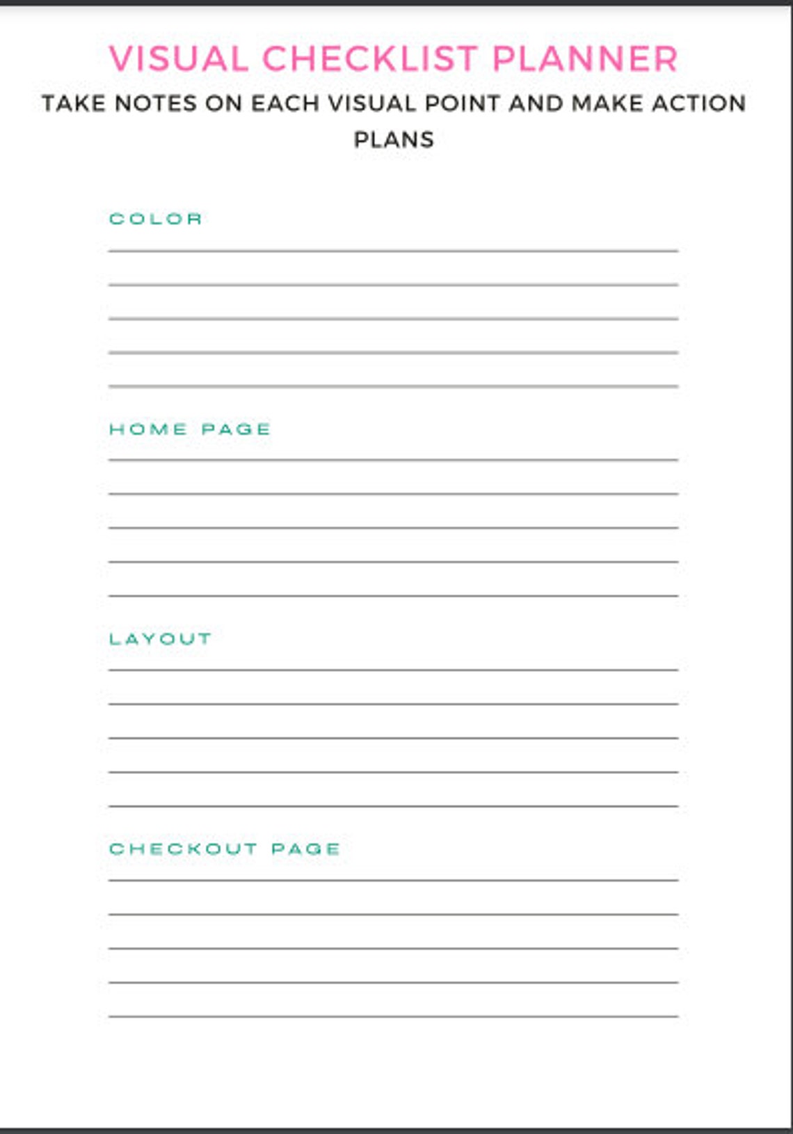 Digital Visual Merchandising Checklist for Online Boutique Sales ...