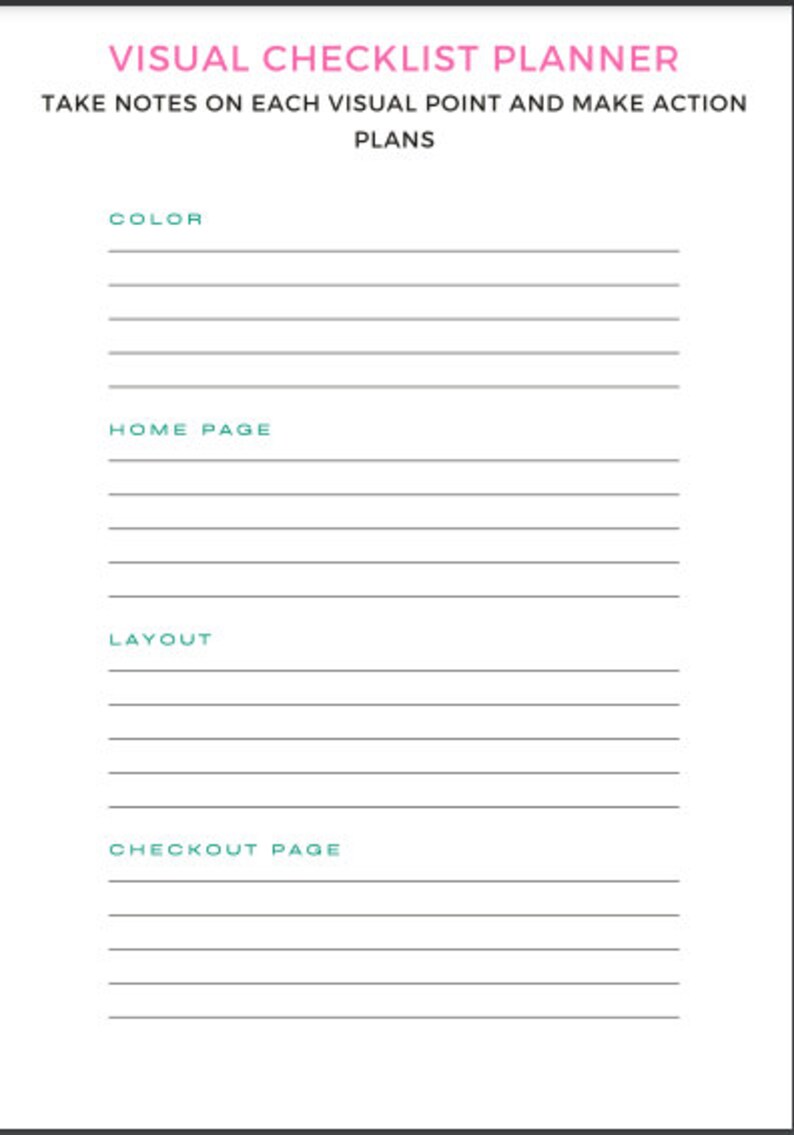 Visual Merchandising Checklist to Boost Online Boutique Sales -instant ...