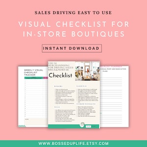 Ultimate Visual Merchandising Checklist for Boosting Boutique Sales - Etsy