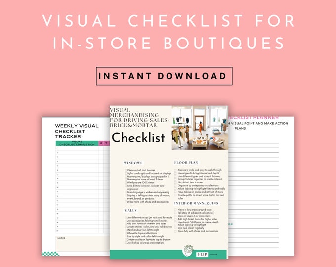 Ultimate Visual Merchandising Checklist for Boosting Boutique Sales - Etsy