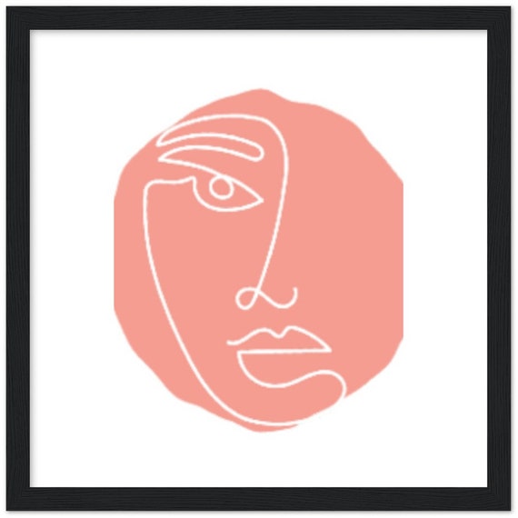 Prints Strong Woman Premium Matte Paper Wooden Framed Poster Art ...
