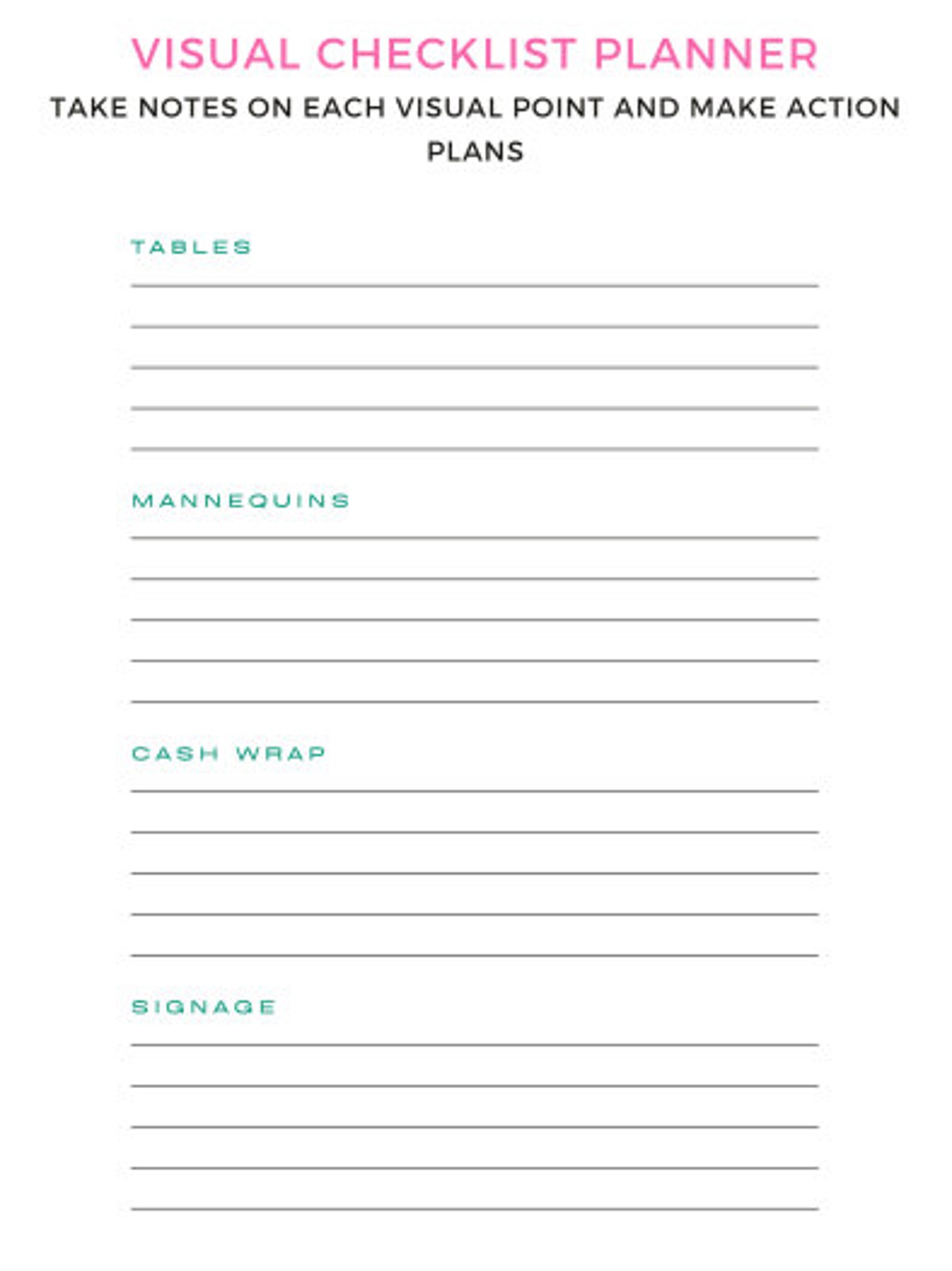 Ultimate Visual Merchandising Checklist for Boosting Boutique Sales - Etsy