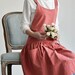 Linen Aprons/ Apron for Women/apron Dress - Etsy