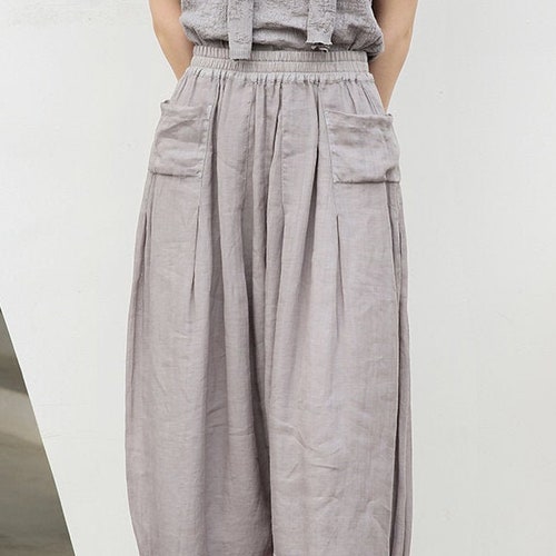 Linen Pants - Etsy