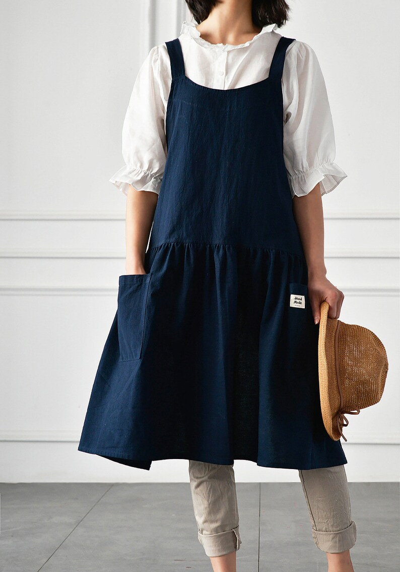 Linen Aprons/ Apron for Women/apron Dress - Etsy
