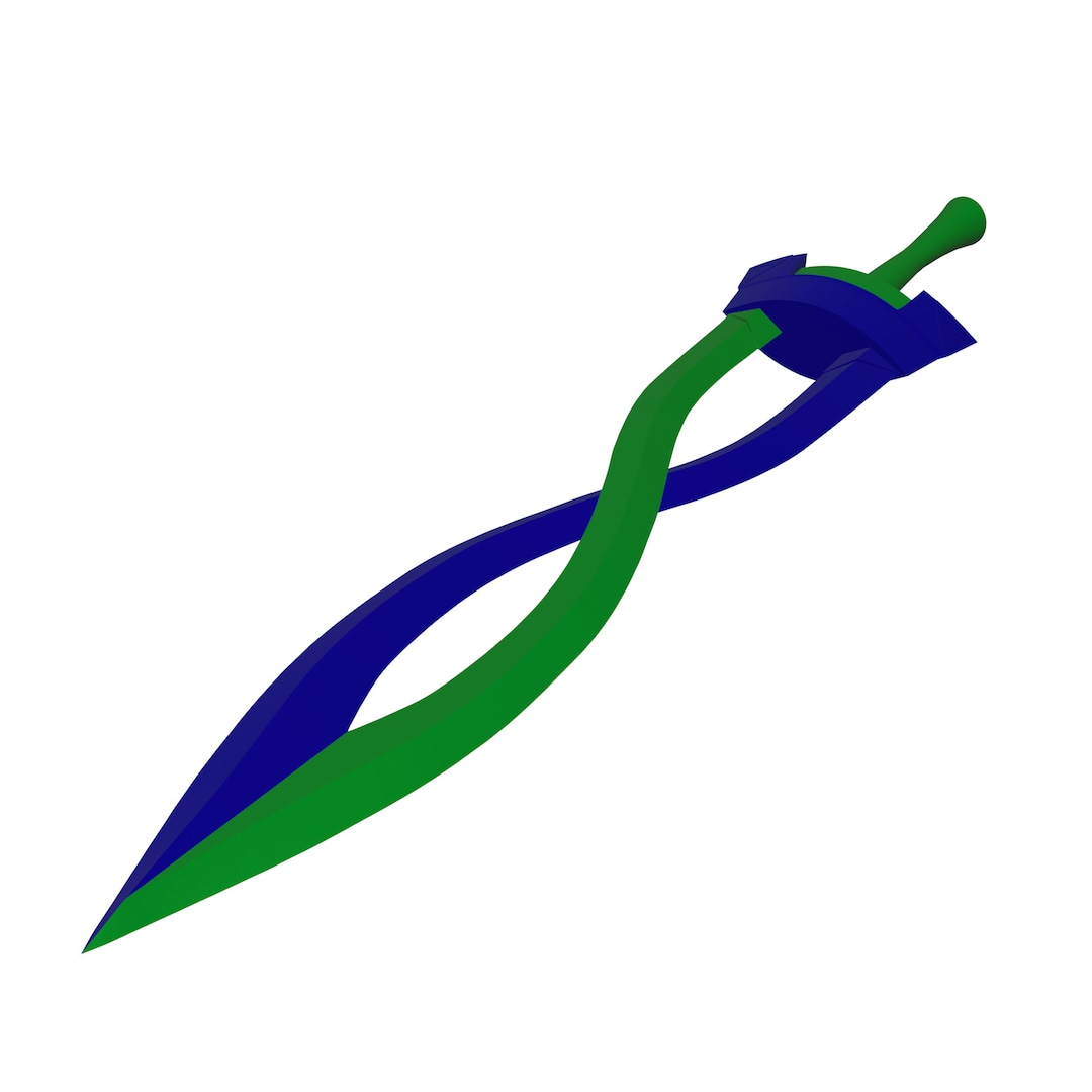 Fierce Deity Sword | 3D Printing Digital STL Files | the Legend of ...