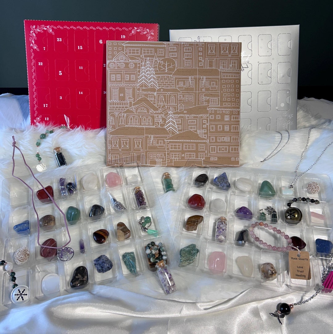 Advent Calendar Crystal Advent Calendar Holiday Advent Calendar 24 Day ...
