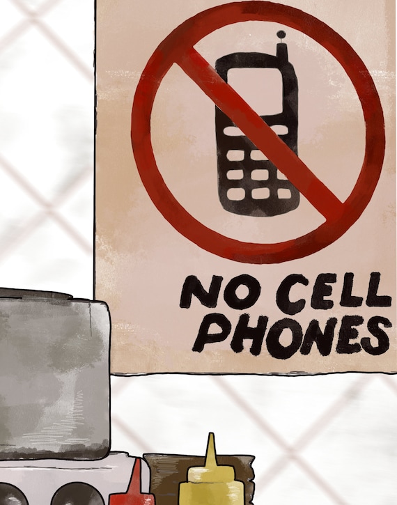 Art No Cell Phones