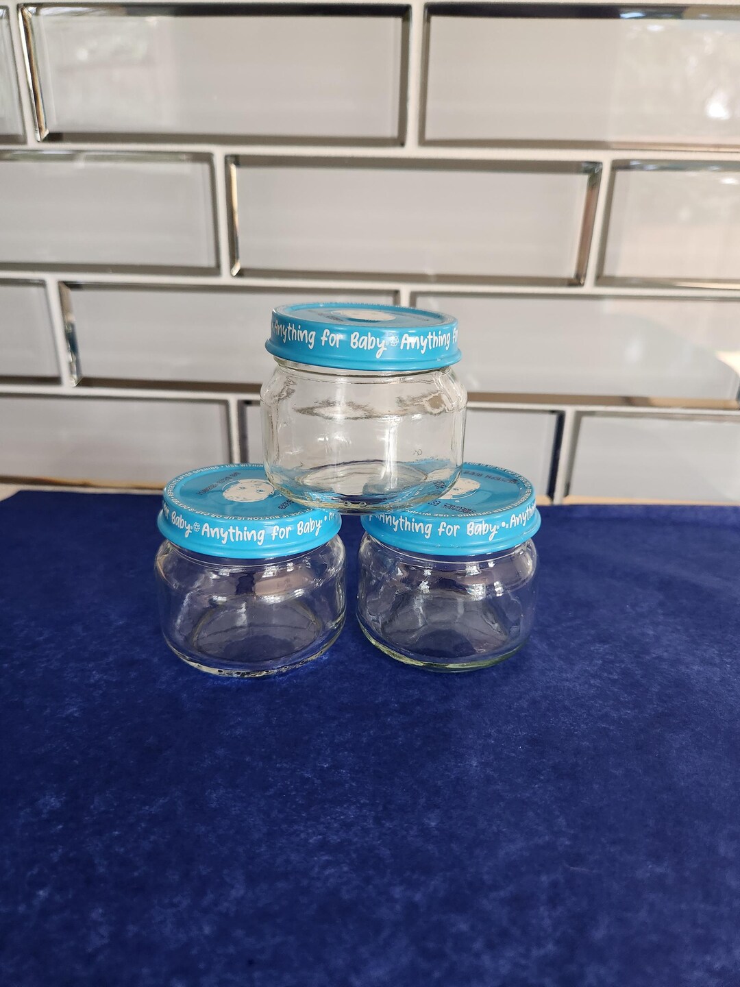 Small Glass Jars With Lids 2.5oz, Empty Baby Food Jars, Craft ...