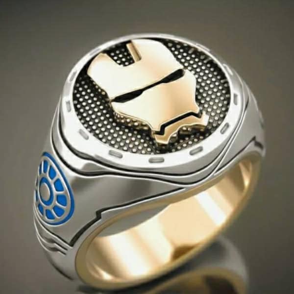 Iron Mens Ring - Etsy