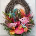 Tropical Front Door Wreath, Beach House Decor, Under Water Wreath ...