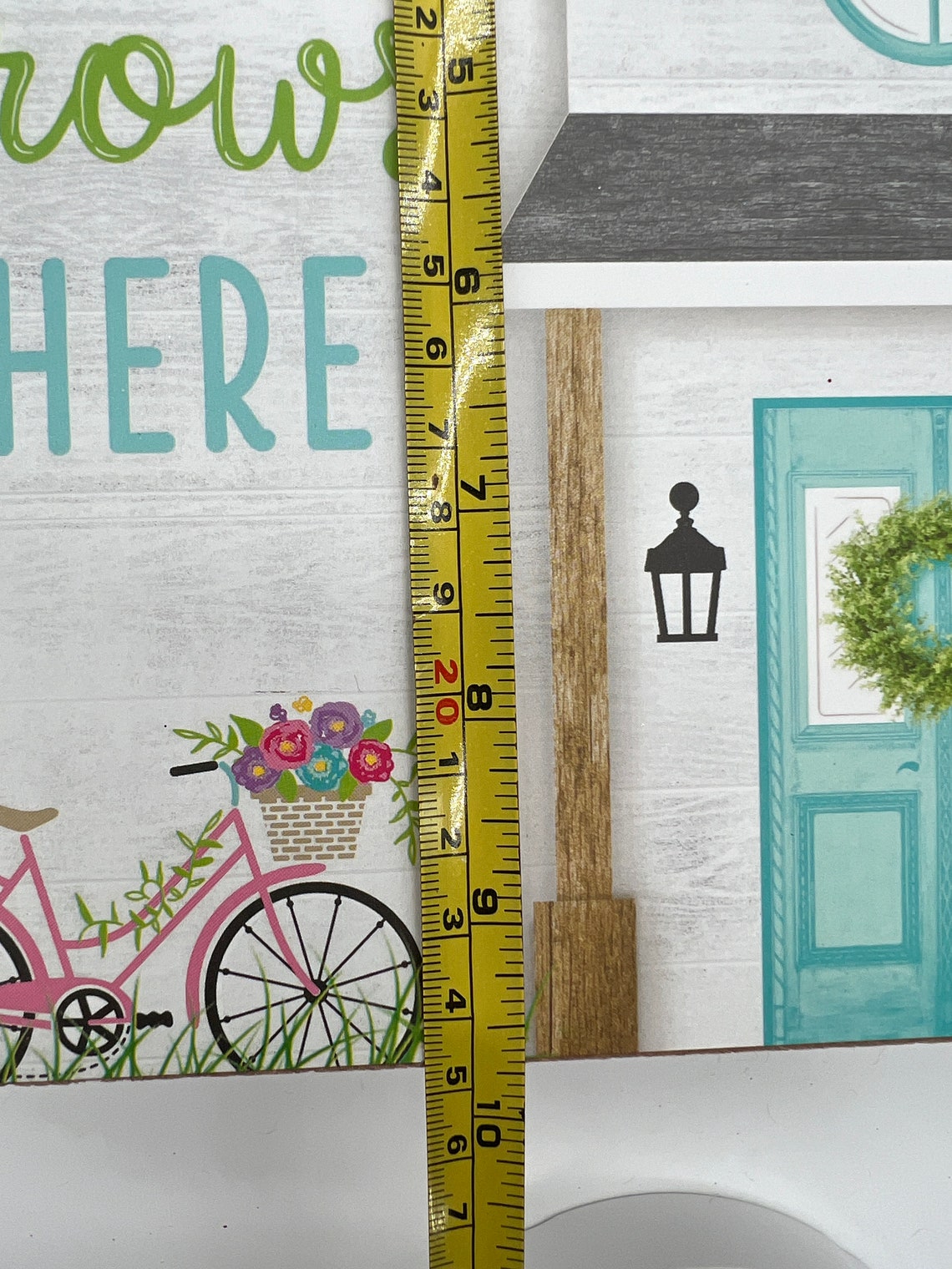 DIY Spring Wreath Kit, Wreath Supplies, Wreath Kit, DIY Project, Sign ...