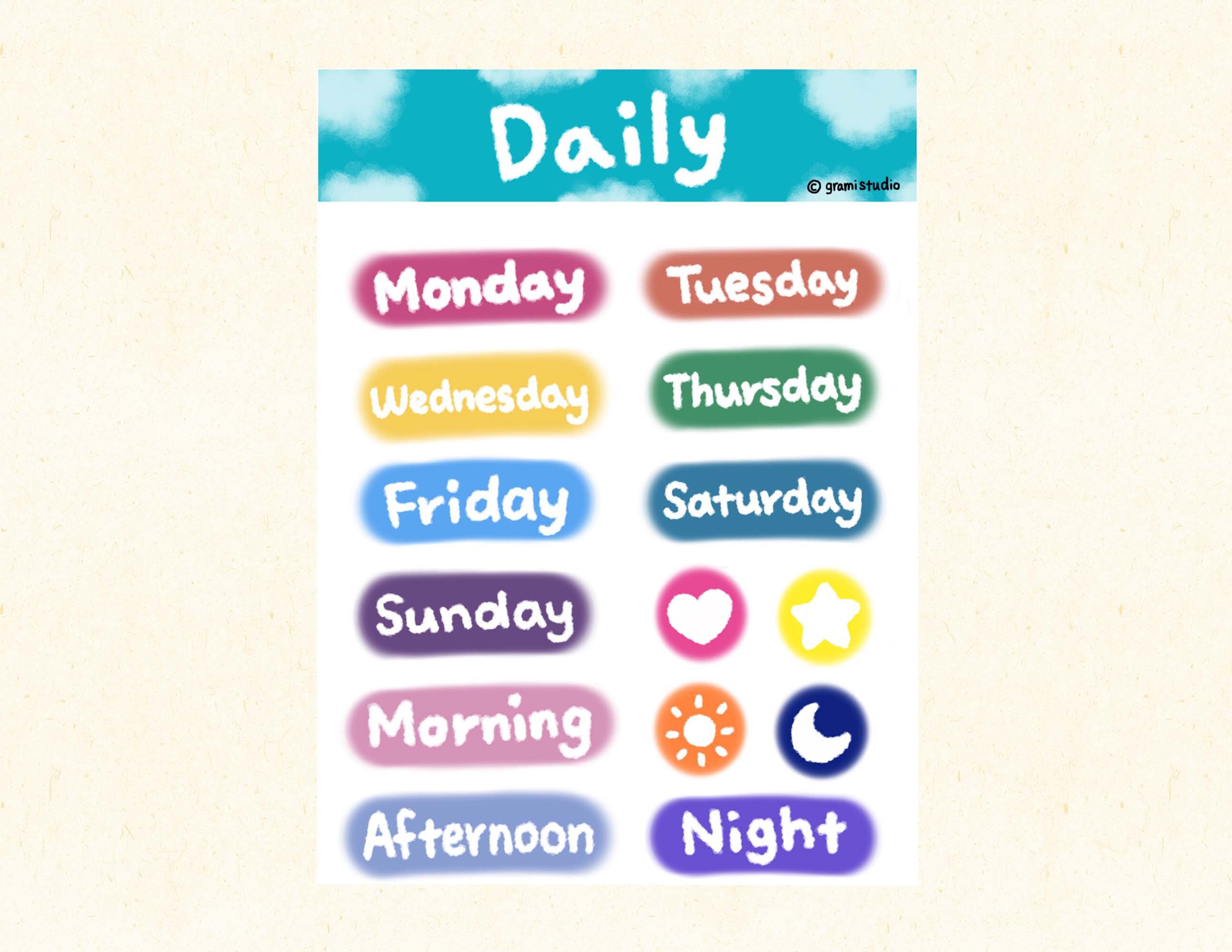Digital Stickers Digital Planner Stickers Goodnotes - Etsy