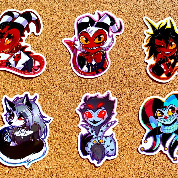 Hellvua Boss Stickers - Etsy UK