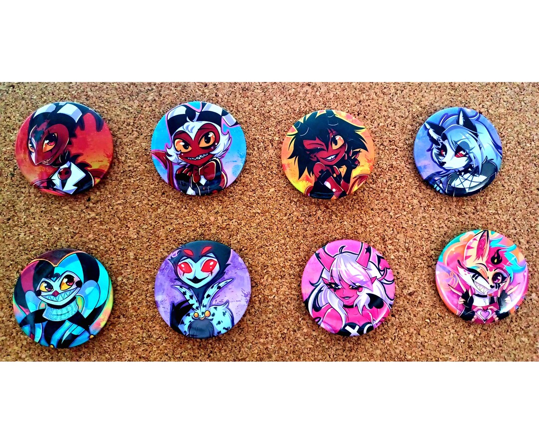 Helluva Boss Buttons - Etsy