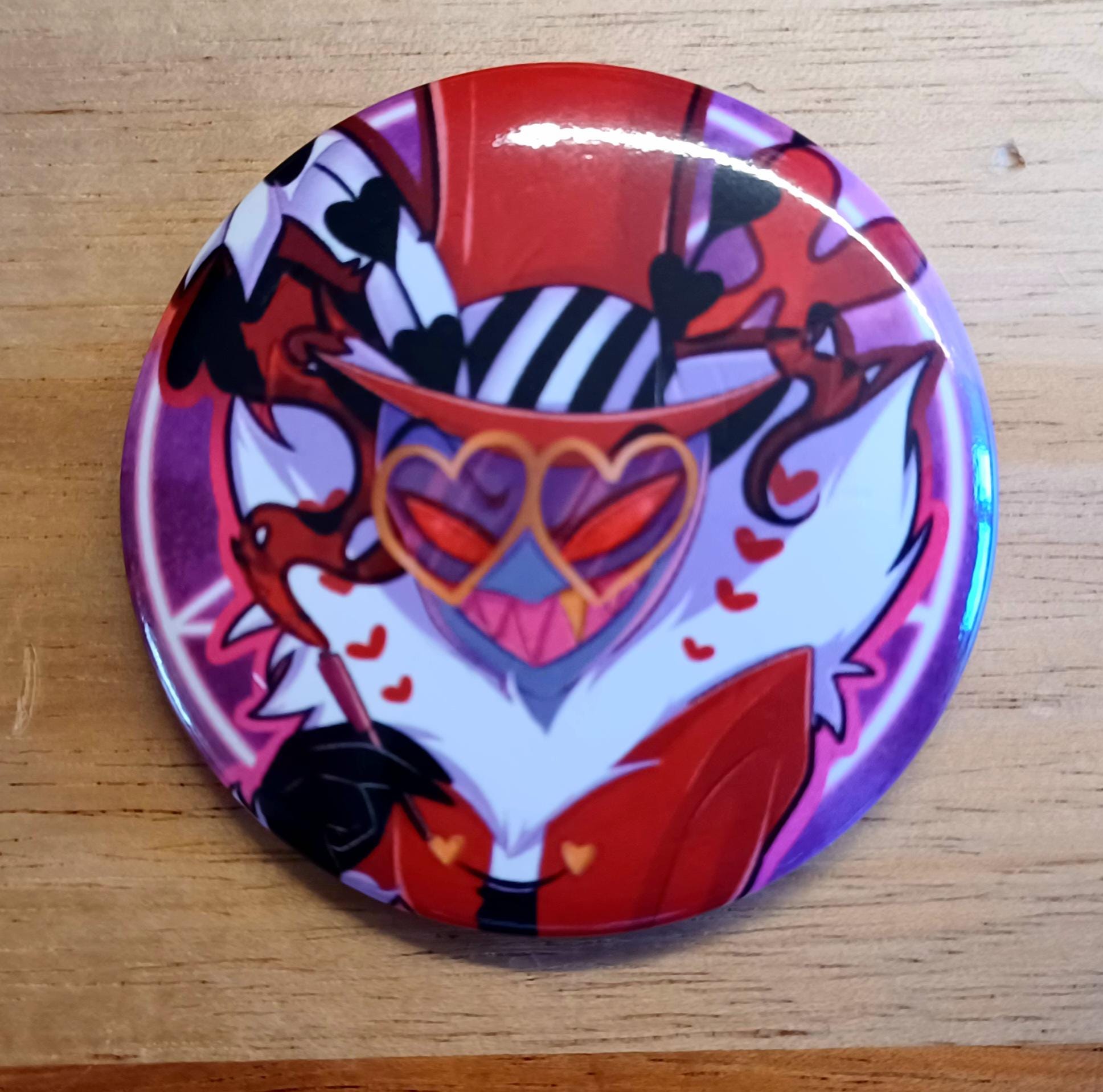 Hazbin Hotel Side Cast Buttons - Etsy