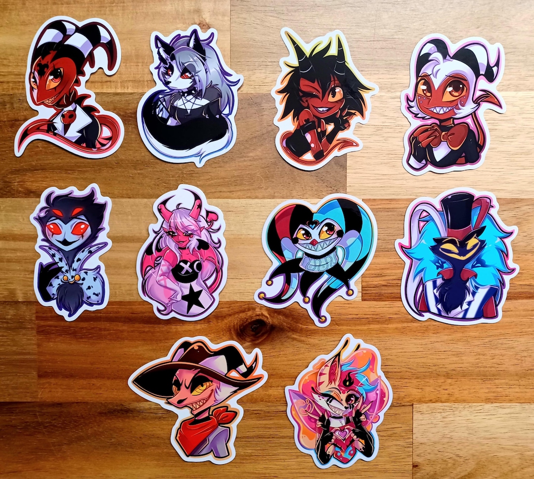 Helluva Boss Stickers - Etsy