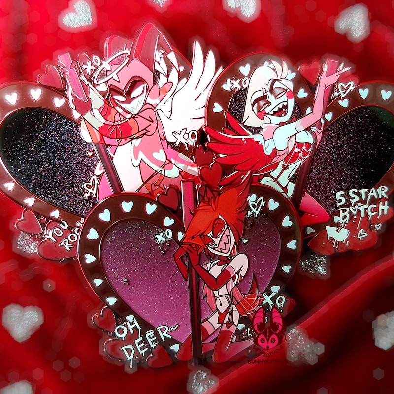 Valentine Pins - Etsy