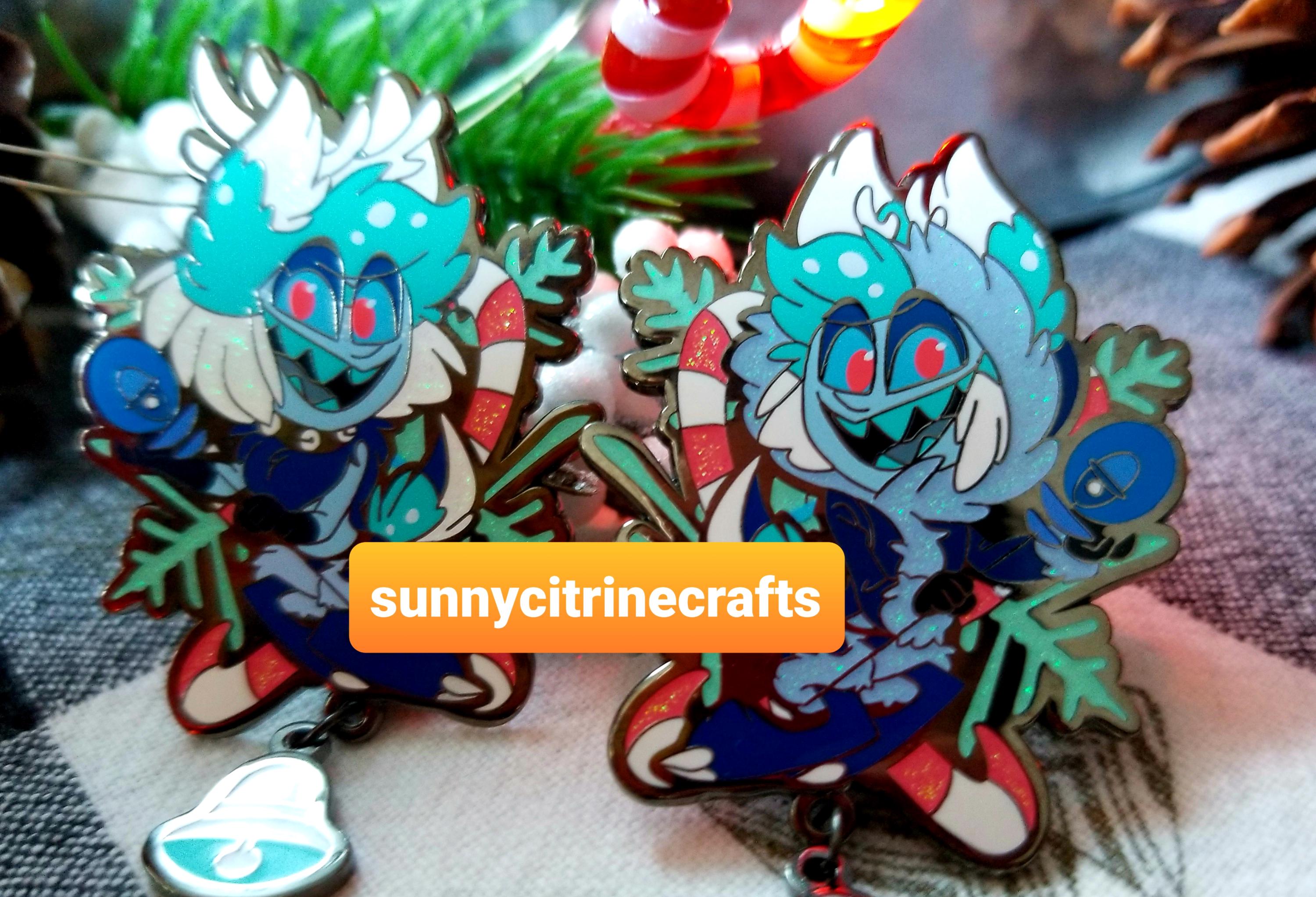 Limited Edition Hellish Holiday Pins Restock - Etsy